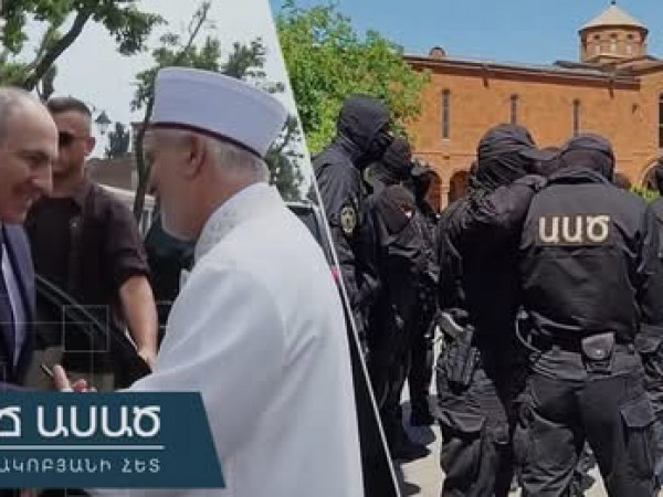 Zham.am | Աջ նկարում Նիկոլի գրոհն է Հայ առաքելական սուրբ եկեղեցու դեմ, ձախ նկարում՝ Նիկոլի ...